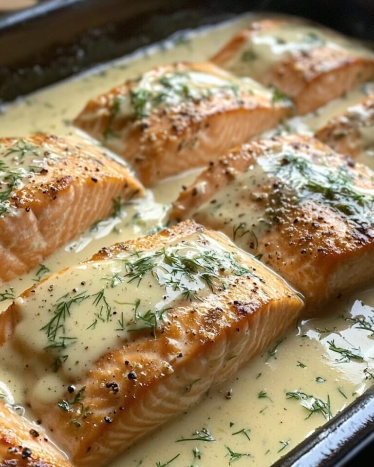 Wunderschone Lachs Mit Sosse Im Backofen Bild